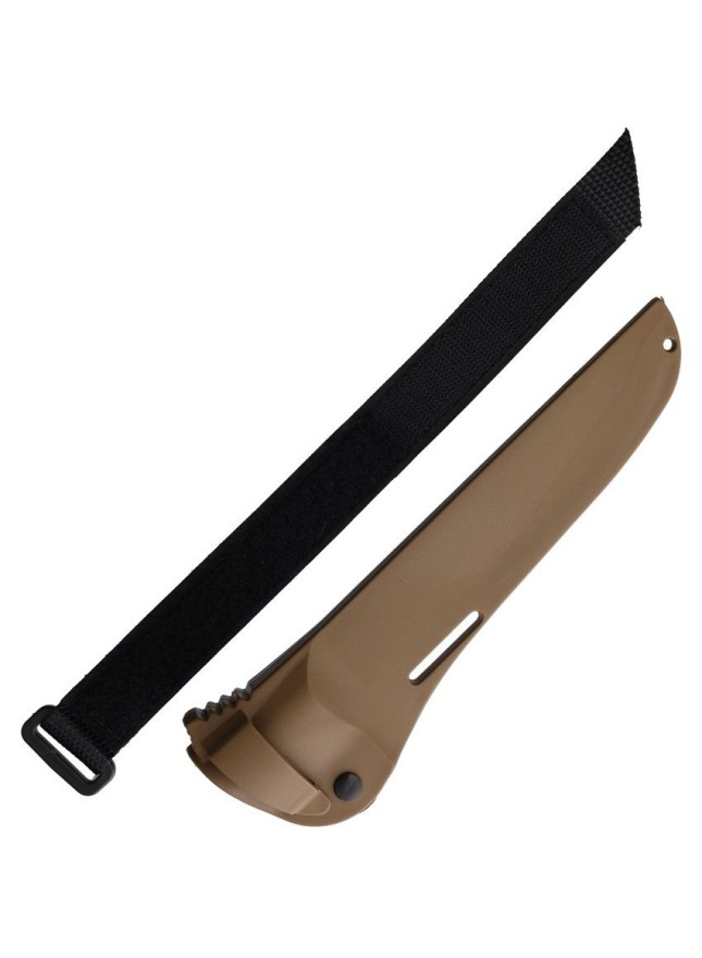 M95 Ranger Puukko Coyote Cerakote 80CrV2 steel Coyote TPE handle Coyote ...