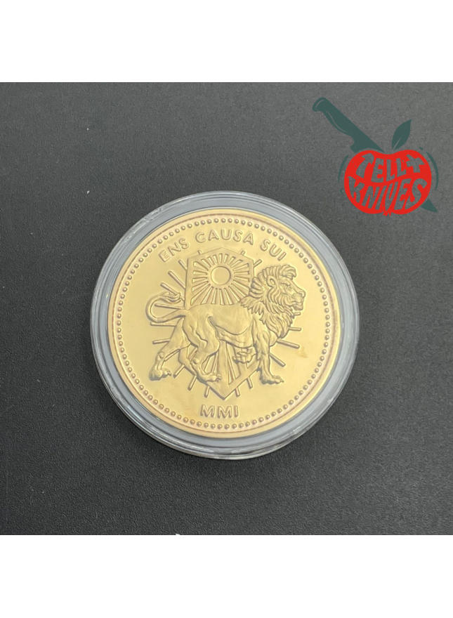 Microtech Continental Coin 24k Gold