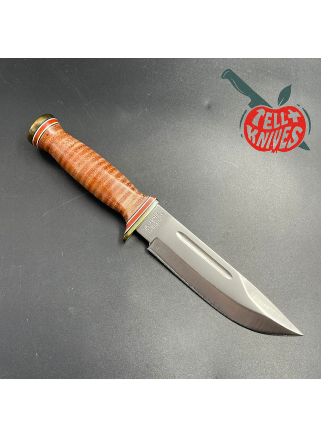 P3 Quartermaster 1995 - 440C steel stacked leather gras guard leather ...