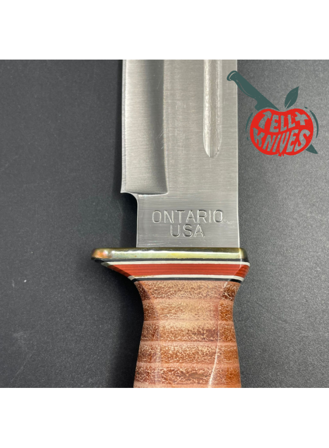 P3 Quartermaster 1995 - 440C steel stacked leather gras guard leather ...