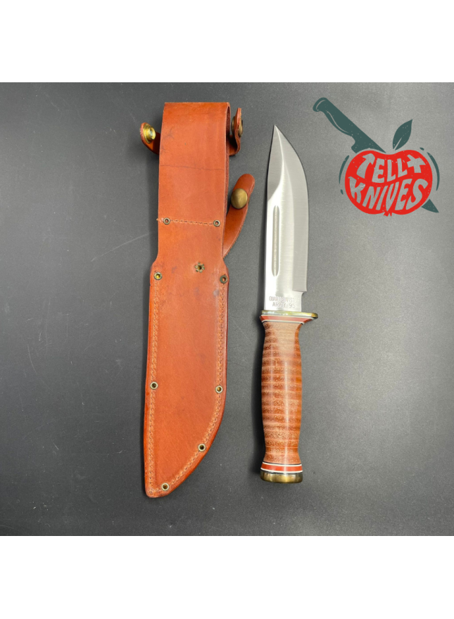 P3 Quartermaster 1995 - 440C steel stacked leather gras guard leather ...