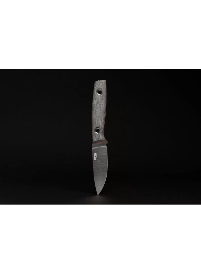 Classic Freedom ELMAX steel Satin Finish black Micarta handle Red ...