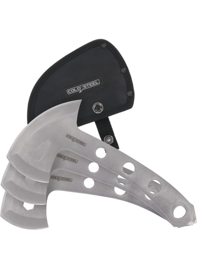 Throwing Axe Set 420 stainless steel 3 pieces one nylon sheath