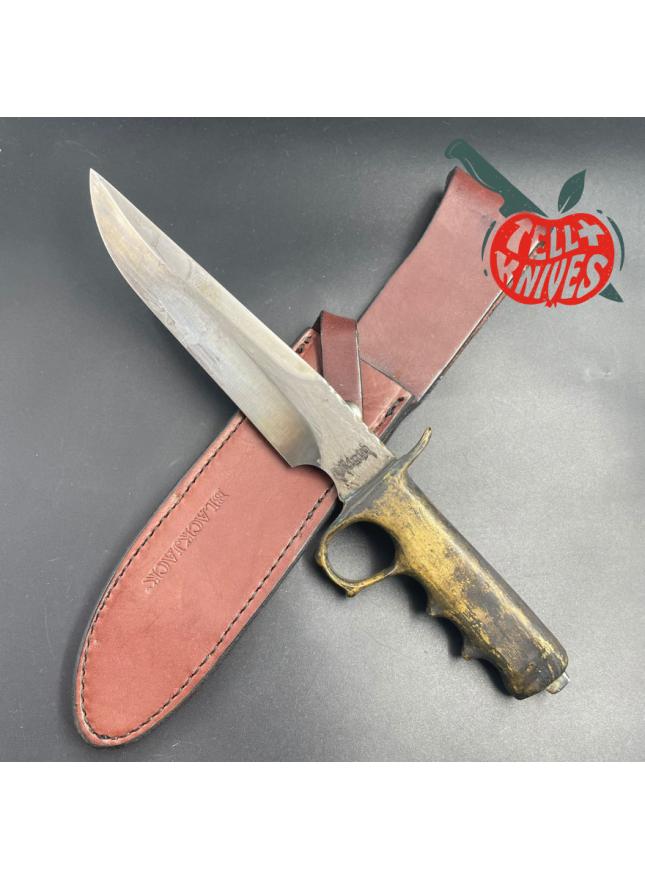 Trench Knife Custom Vintage 80ies RIGID blade Japan Swiss Legal ...
