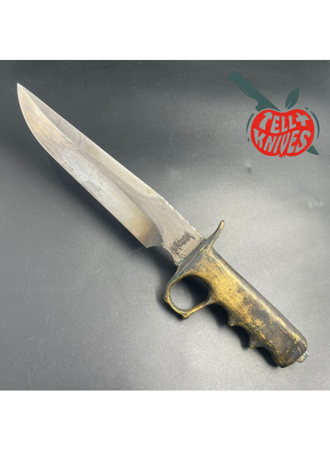 Trench Knife Custom Vintage 80ies RIGID blade Japan Swiss Legal ...