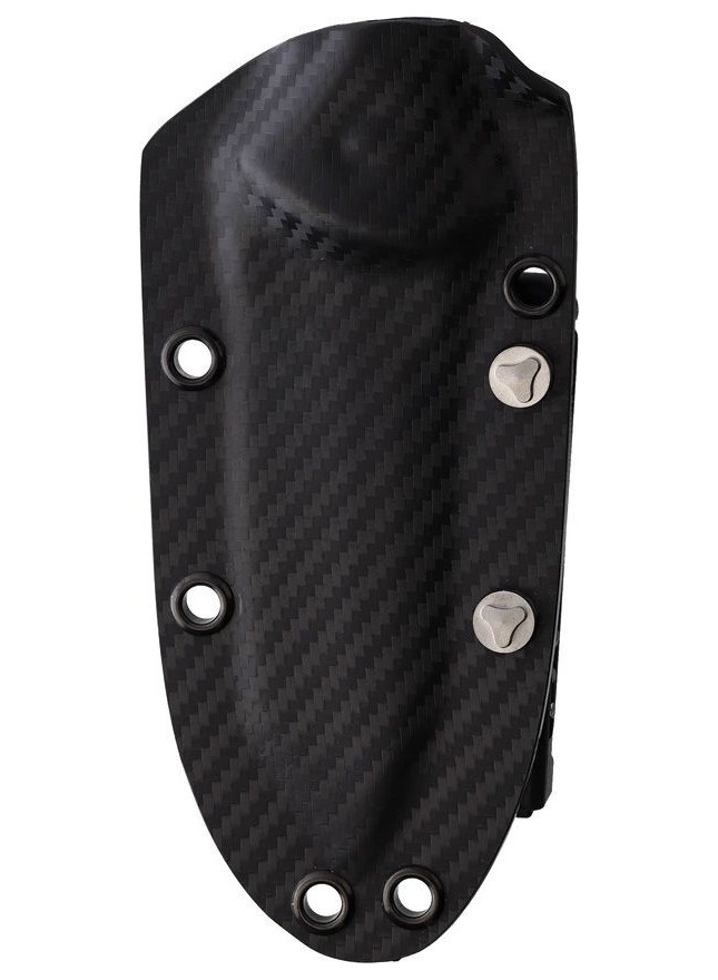 Socom Alpha Mini Tanto M390 steel Apocalytic Finish G10 handle kydex sheath