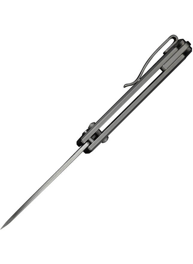 Nightblade Crossbar Lock CPM-20CV steel double satin finish gray ...