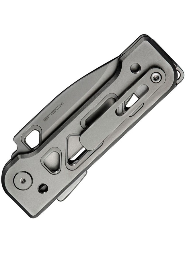 Tyro Superlock Knife CPM-20CV steel stonewash finish gray Titanium ...