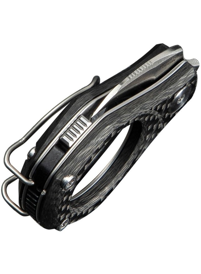 Pyrus Utility 14C28N steel Slip Joint Carbon Fiber Ostap Hel Design