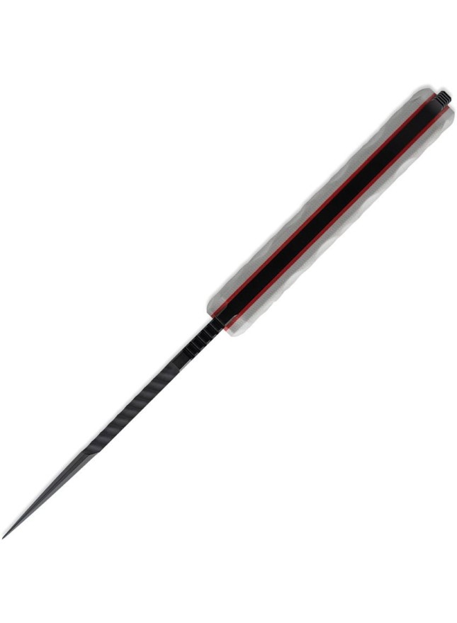 Darter S Fixed Blade S35VN steel Black Gun-Kote finish Light Grey G10 ...