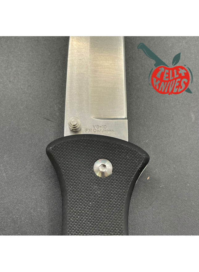 Collector AL MAR SERE 2000 VG-10 steel satin finish Black G10 handle ...