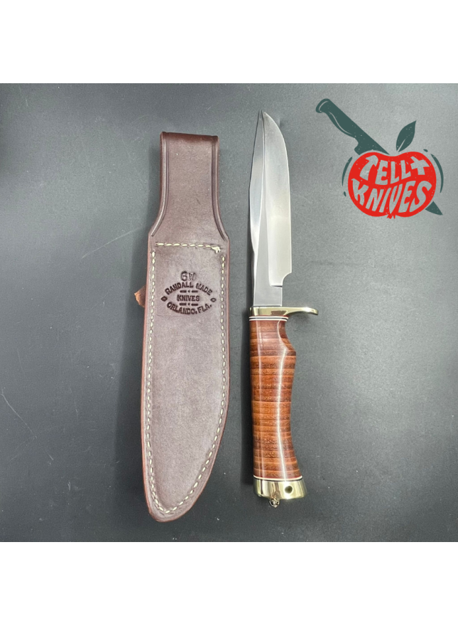 Model 5 - 6 Camp And Trail forged carbon steel stacked leather brass ...