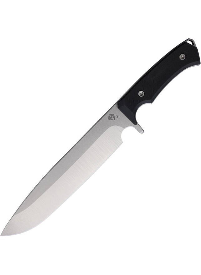 Bonfire Full Tang Fixed Blade CPM-3V steel tumbled finish Black G10 ...