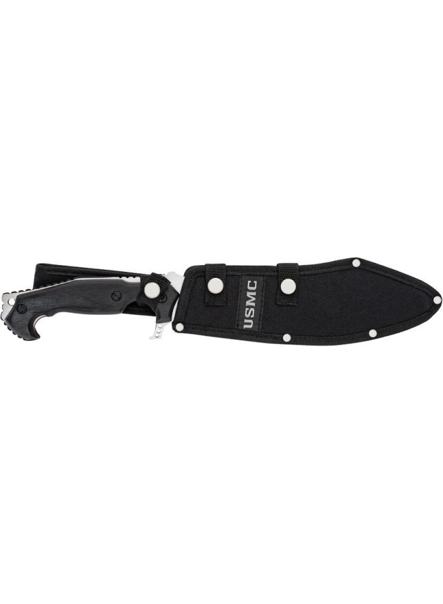 USMC Covert Ops Machete two-tone finish Pakkawood handle