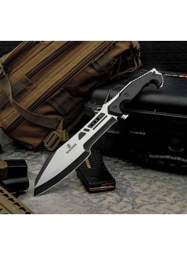 USMC Covert Ops Machete two-tone finish Pakkawood handle