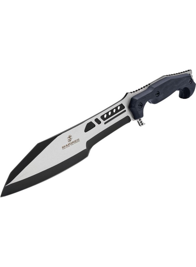 USMC Covert Ops Machete two-tone finish Pakkawood handle