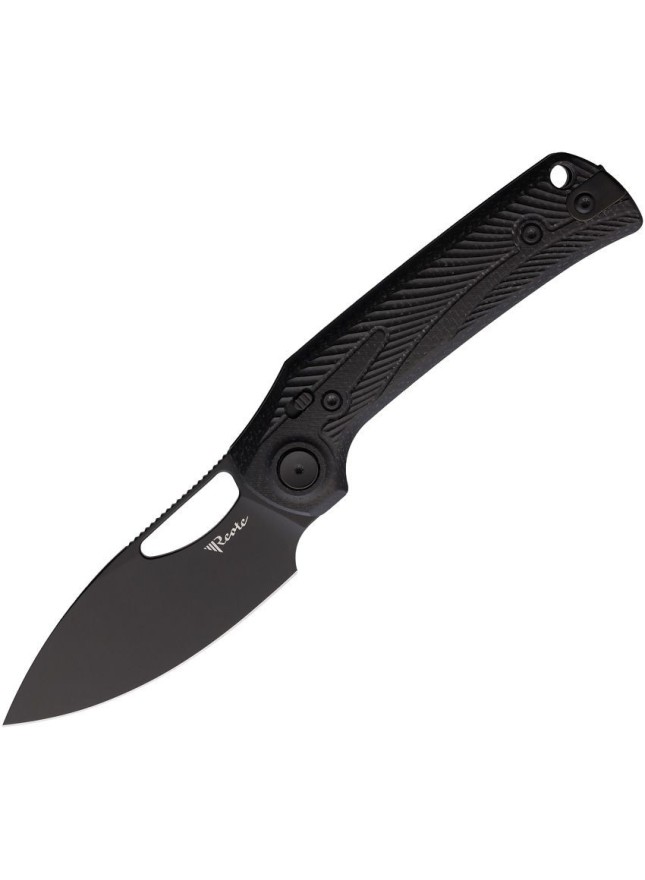 PL-XE Pivot Lock Nitro-V stainless steel blade Black PVD coated Black ...