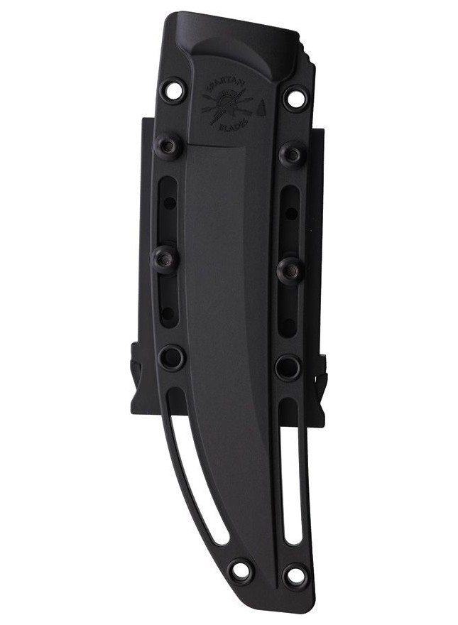 Ronin Torii fixed blade full tang D2 steel black powder coated black ...